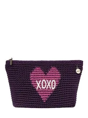 THE SAK The Sak Essential Medium Pouch Aubergine Xo