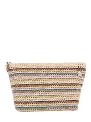 THE SAK The Sak Essential Medium Pouch Pink Multi Stripe