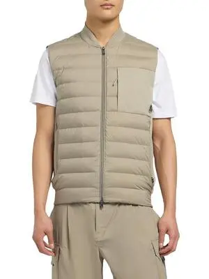 Moose Knuckles Anderson Air Down Hybrid Quilted Vest - Dusk/dusk
