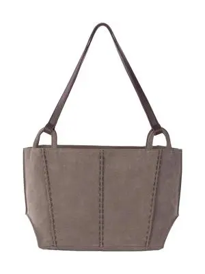 THE SAK Los Feliz Satchel - Mushroom Suede