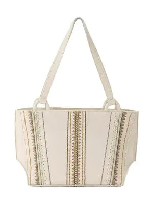 THE SAK The Sak Los Feliz Satchel Stone Neutral Seminyak