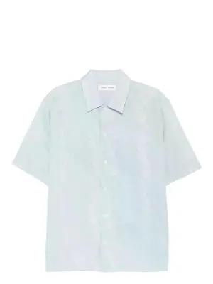 SAMSOE SAMSOE X Saayo Jacquard Shirt - Blue