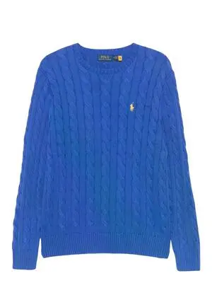 Polo Ralph Lauren Pony-embroidered Sweater - Blue