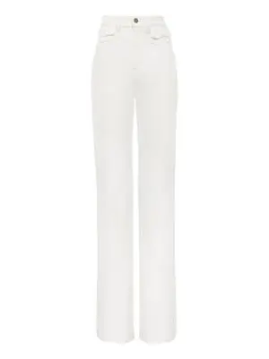 CHLOÉ Rigid Organic Denim Flare Jeans