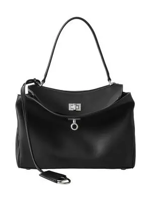 Balenciaga Rodeo Small Leather Tote - Black