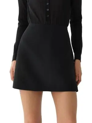 Veronica De Piante Cecily Mini Skirt - Black