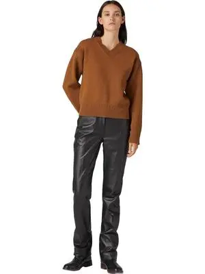 Veronica De Piante Poppy Wool Cashmere Sweater - Beige
