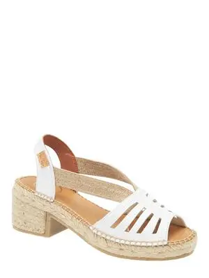 TONI PONS Toni Pons Dima Espadrille Sandal Blanc