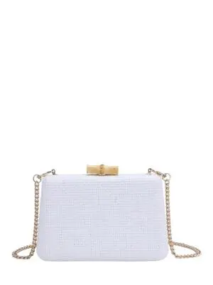 MODA LUXE Melina Evening Bag - White