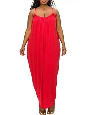 L I V D Adora Dress - Red