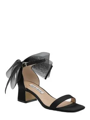 CHARLES DAVID Riley Ankle Strap Sandal - Black