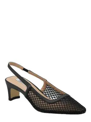 CHARLES DAVID Shine Slingback Pump - Black