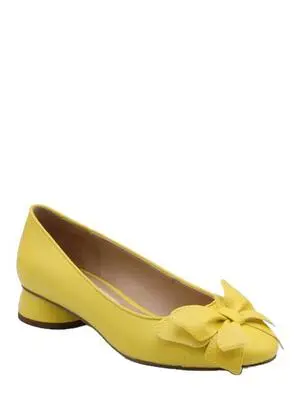 CHARLES DAVID Butterfly Flat - Bright Yellow