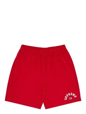Supreme Supreme X Champion Mesh Short Red