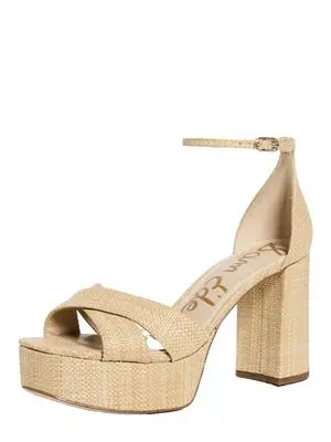 SAM EDELMAN Sam Edelman Jullian Raffia Sandals