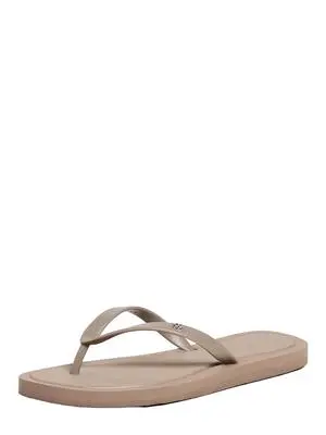 Tory Burch Tory Burch Kira Padded Flip Flops Mountain Grey/silver