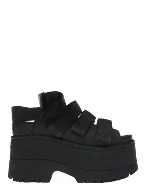 UGG GoldenRise Platform Sandals Black