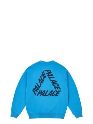 PALACE Pigment P3 Crew - Ocean Blue