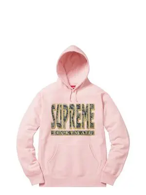 Supreme Paisley Hoodie - Pale Pink
