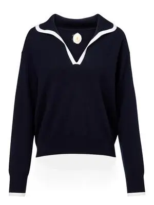 Jardin Des Orangers Cashmere Sweater - Blue