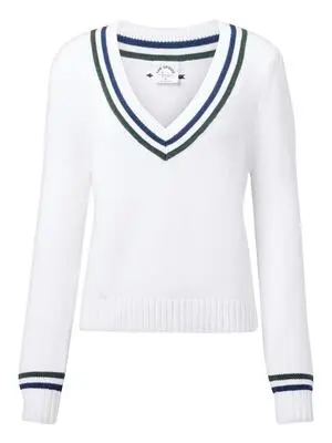 The Upside Sonny Cotton Sweater - White