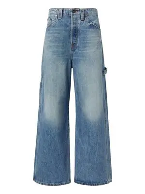 Khaite Sowen Wide-leg Jeans - Blue