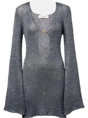 BANANHOT Rey Sequined Minidress - Grey