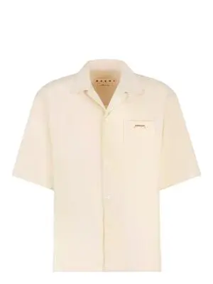 Marni Short-sleeve Button-up Shirt - Neutrals