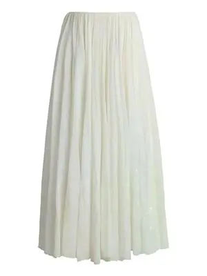 Ralph Lauren Trivelas Midi Skirt - White