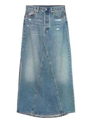 LEVI'S Iconic Maxi Skirt - Blue