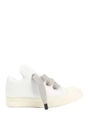 Rick Owens Leather Sneakers - Neutrals