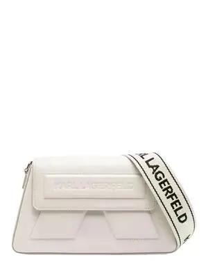 Karl Lagerfeld Ikon K Crossbody Bag - White