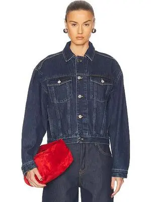 Loulou De Saison Loulou De Saison Dave Jacket Washed Blue