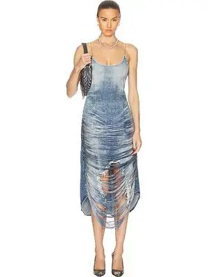 DIESEL® Midi Dress - Blue