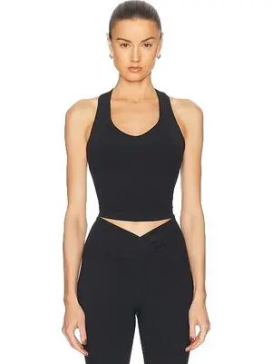 Year Of Ours Slope Tank Top - Black