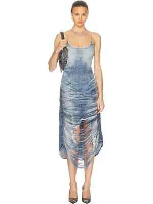DIESEL Midi Dress - Blue