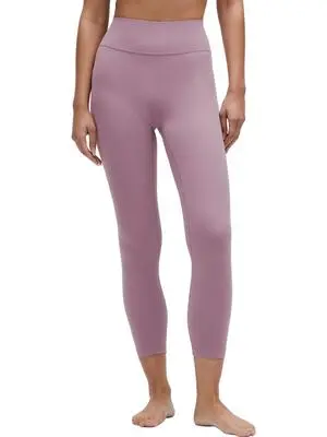Lululemon Groove High-rise Ribbed Panel Tight 25 - Lavender Lux