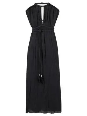 Isabel Marant Joya Open-back Maxi Dress - Black