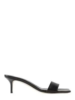 AeydĒ Ilvy Leather Mules - Black