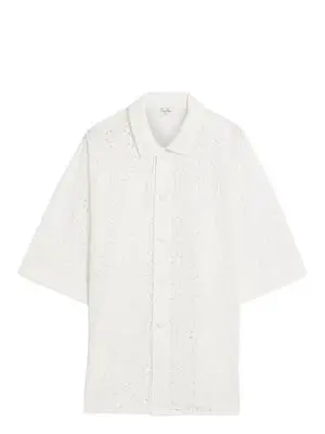 Charo Ruiz Ibiza Broderie Anglaise Shirt - White