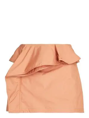 ULLA JOHNSON Ulla Johnson Sabi Ruffled Cotton-Poplin Mini Skirt