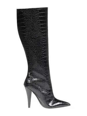 TOM FORD 110mm Leather High Boots - Black
