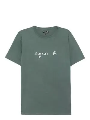 AGNÈS B. Logo Printed T-shirt
