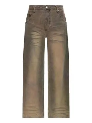 MISBHV Wide-leg Jeans - Brown