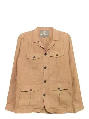 N.peal Safari Jacket - Brown