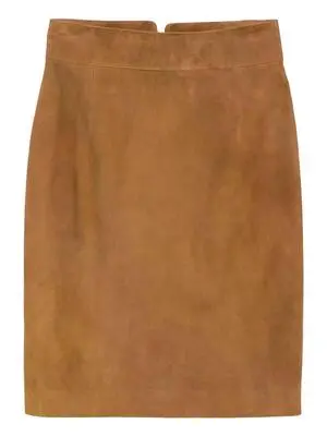 Tagliatore Lexa Mini Skirt - Brown