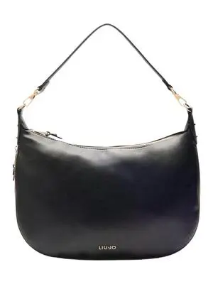 Liu Jo Logo-lettering Shoulder Bag - Black