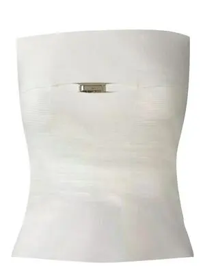 MISCI Ivete Strapless Top - White