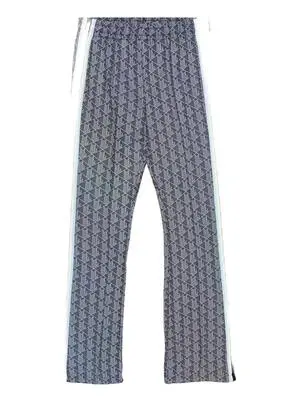 Lacoste Monogram Flared Trousers - Black