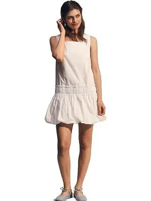 English Factory Sleeveless Mini Dress - White